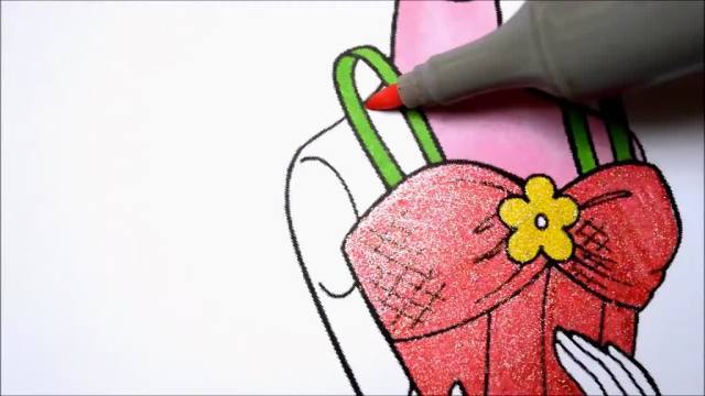 简笔画:漂亮公主的彩虹裙子