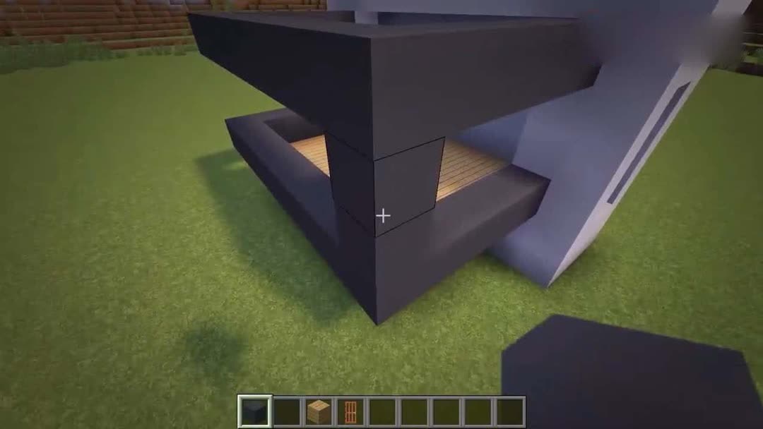 《我的世界》9分钟打造带花园的双层小别墅,看一遍就学会