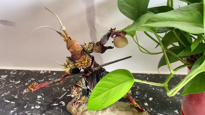 #手办 #斗战胜佛 #模玩 #大圣归来 齐天大圣手办模型展示