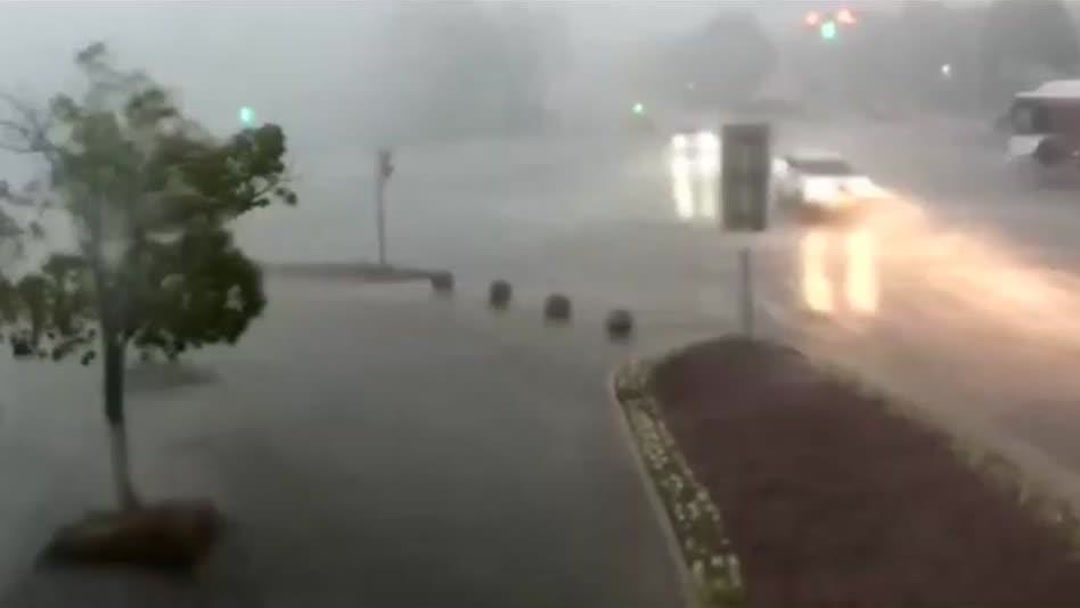 强对流天气震撼视频#狂风骤雨