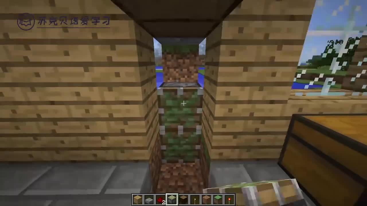 我的世界动画:秘密的门与砖石门~