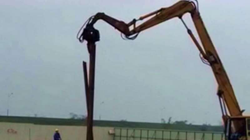 考证簇的实战演练:广东大型工业厂房基础的拉森钢板桩的施工工艺