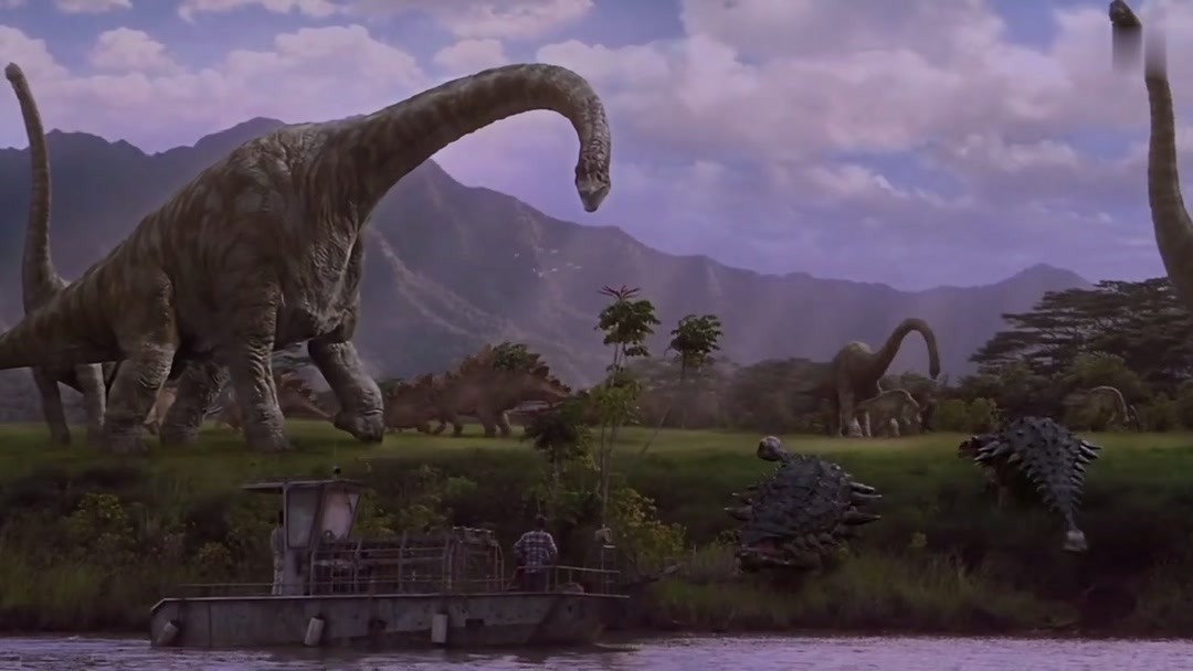 侏罗纪公园3:这段堪称全剧最精彩片段,每一帧都是在烧钱!