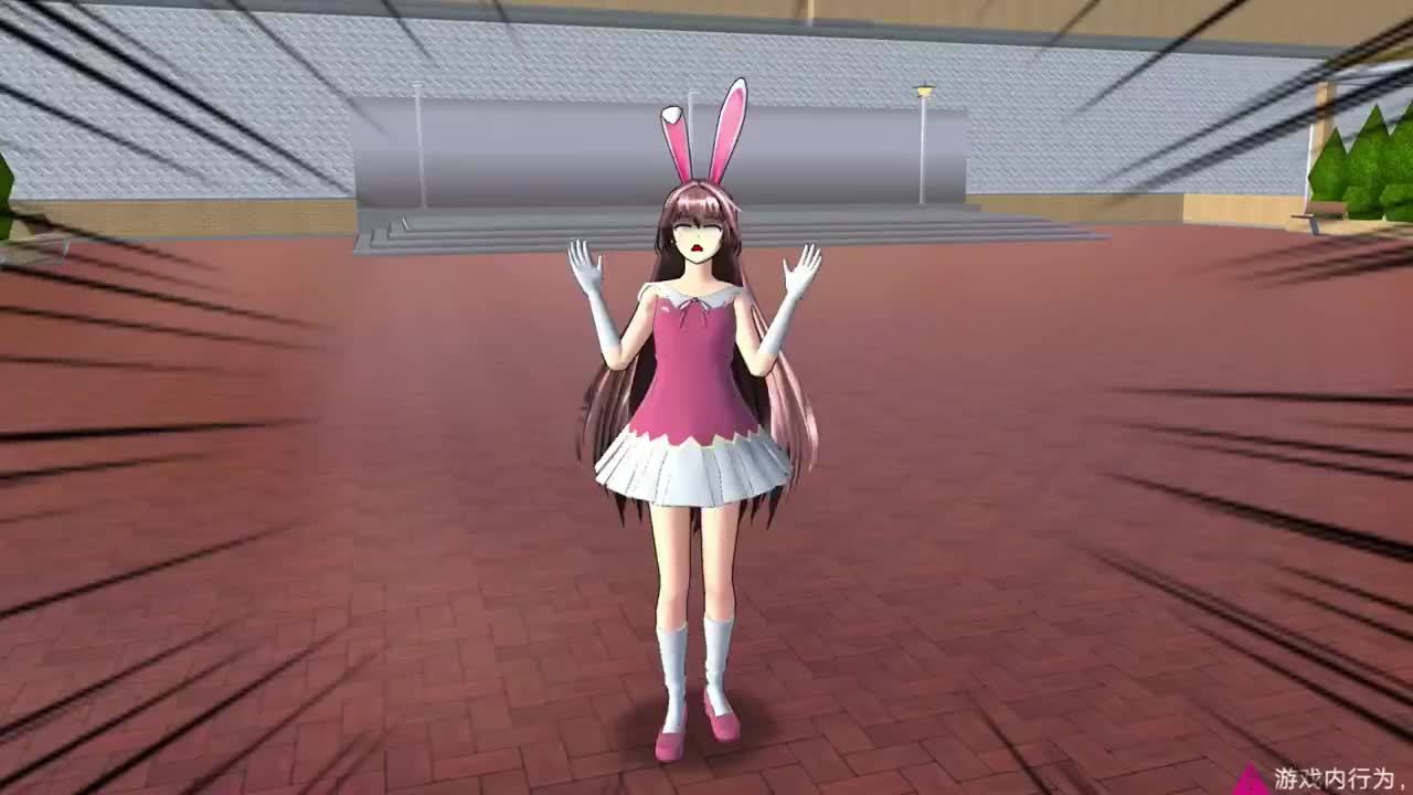 樱花校园模拟器:小梧桐变大绿怪!