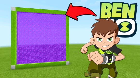 我的世界:如何制作一个ben的传送门