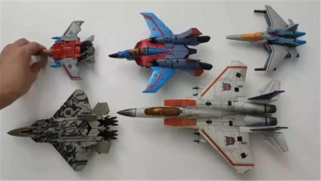 少儿卡通,变形金刚玩具动画,战斗飞机变身机器人1