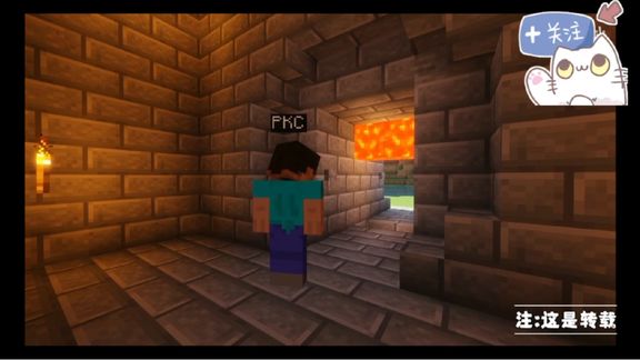 转载我的世界:如何制造红石岩浆门