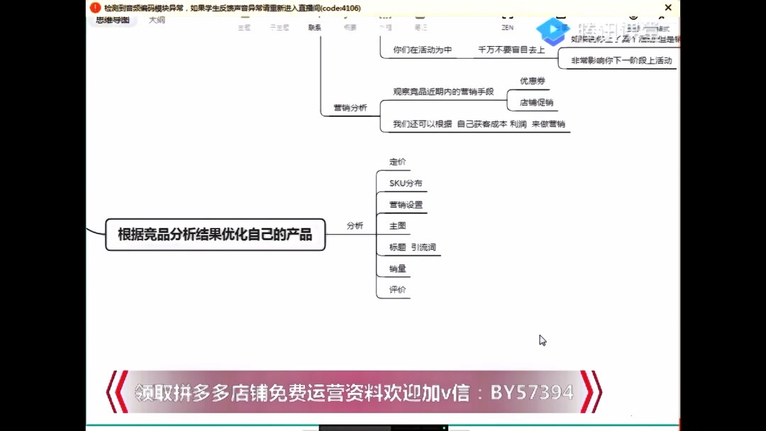 拼多多运营店铺内功优化系统简单学-第3节:竟品知识总结