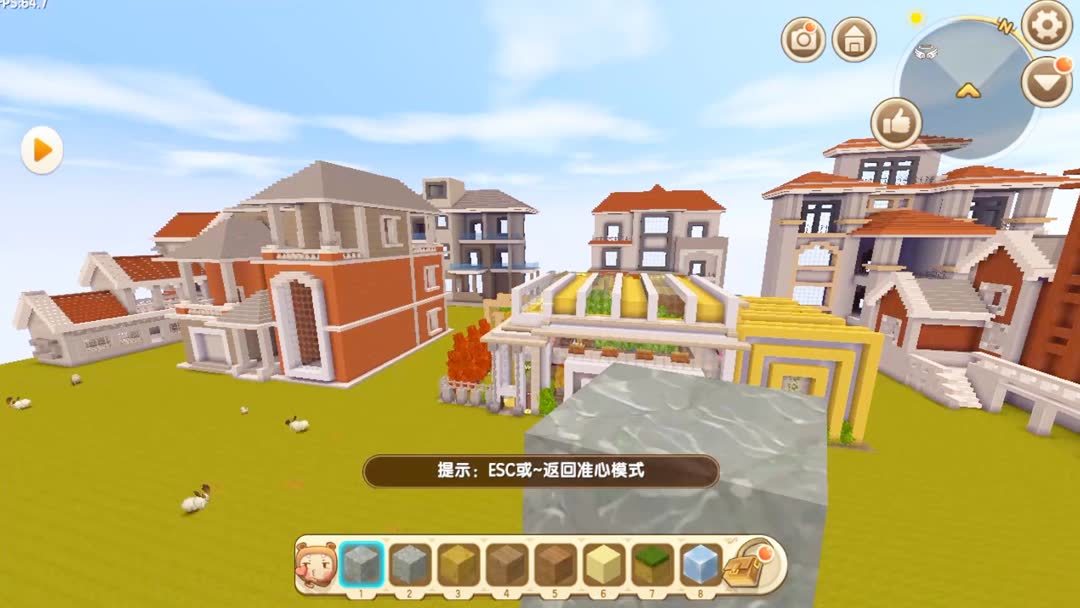 迷你世界:别墅合集,北美,日本,北欧,每种风格的别墅都有