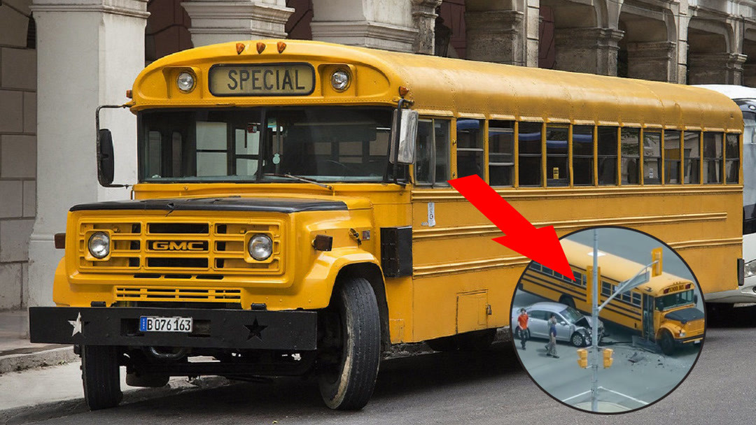 全世界最安全的校车,悍马被压成渣?防弹级别标准!