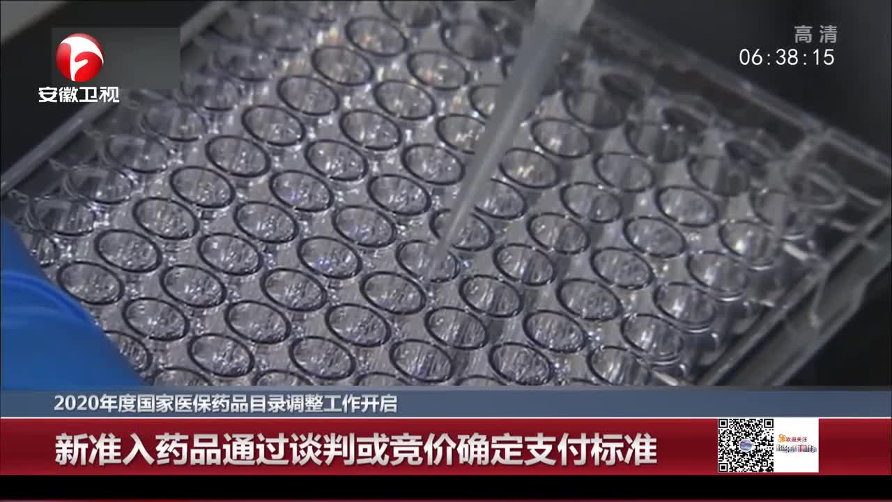 2020年度国家医保药品目录调整工作开启