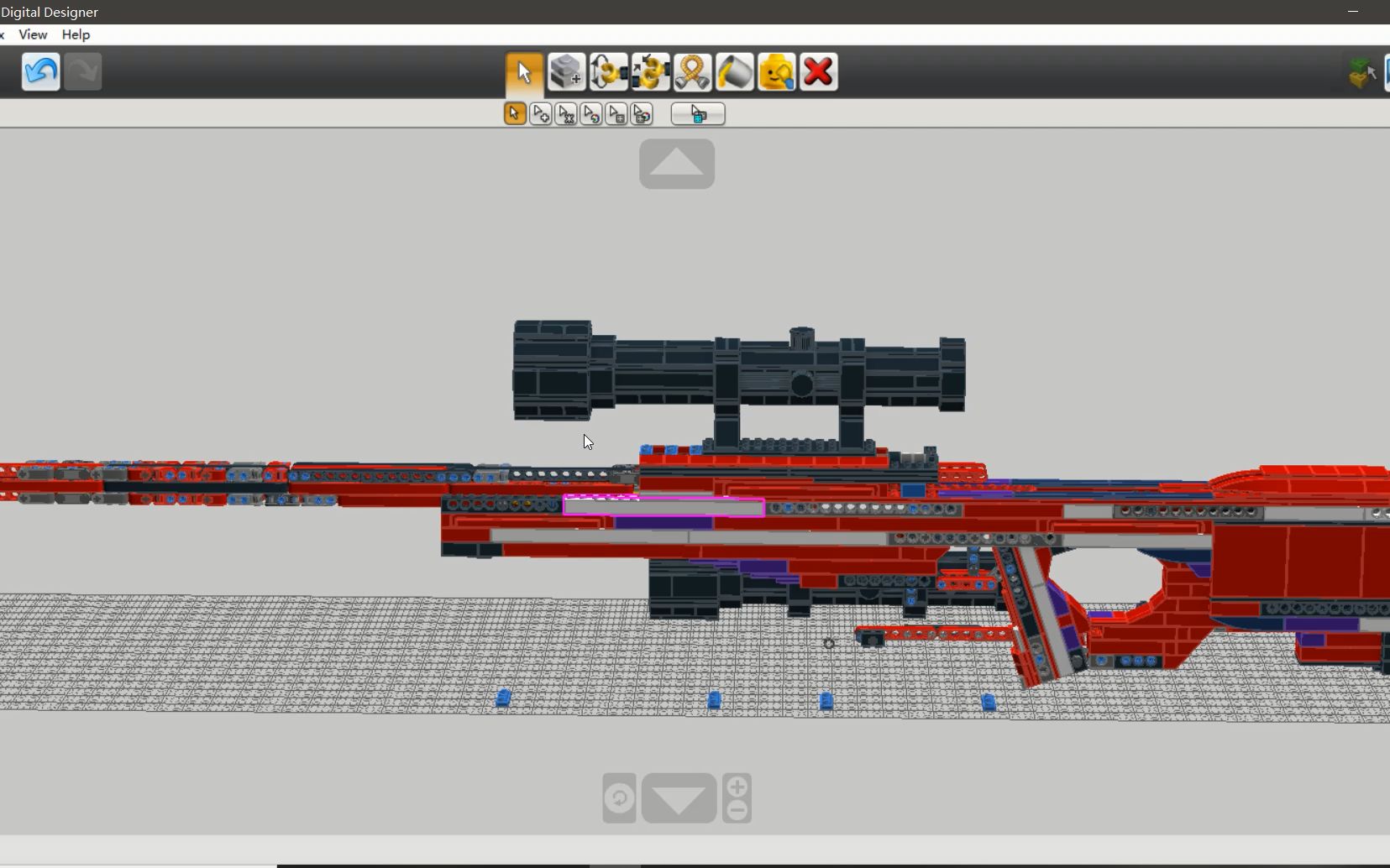 乐高awp图纸强化