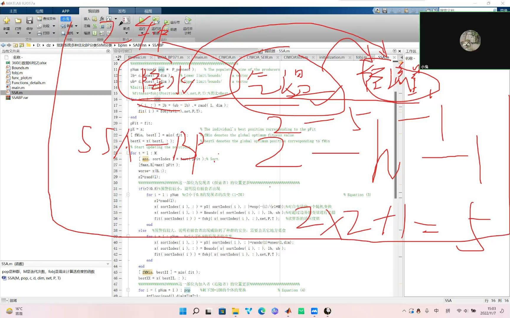 智能算法优化神经网络代码思路讲解和代码如何使用详细讲解(以...