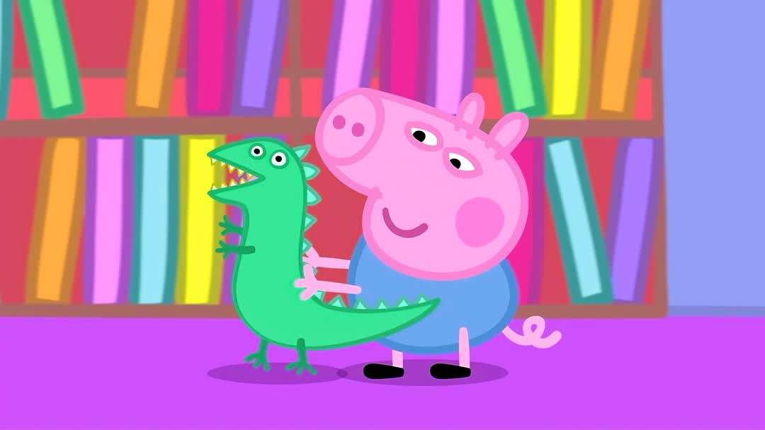 小猪佩奇之幼儿园生活 第1集 乔治第一天上幼儿园