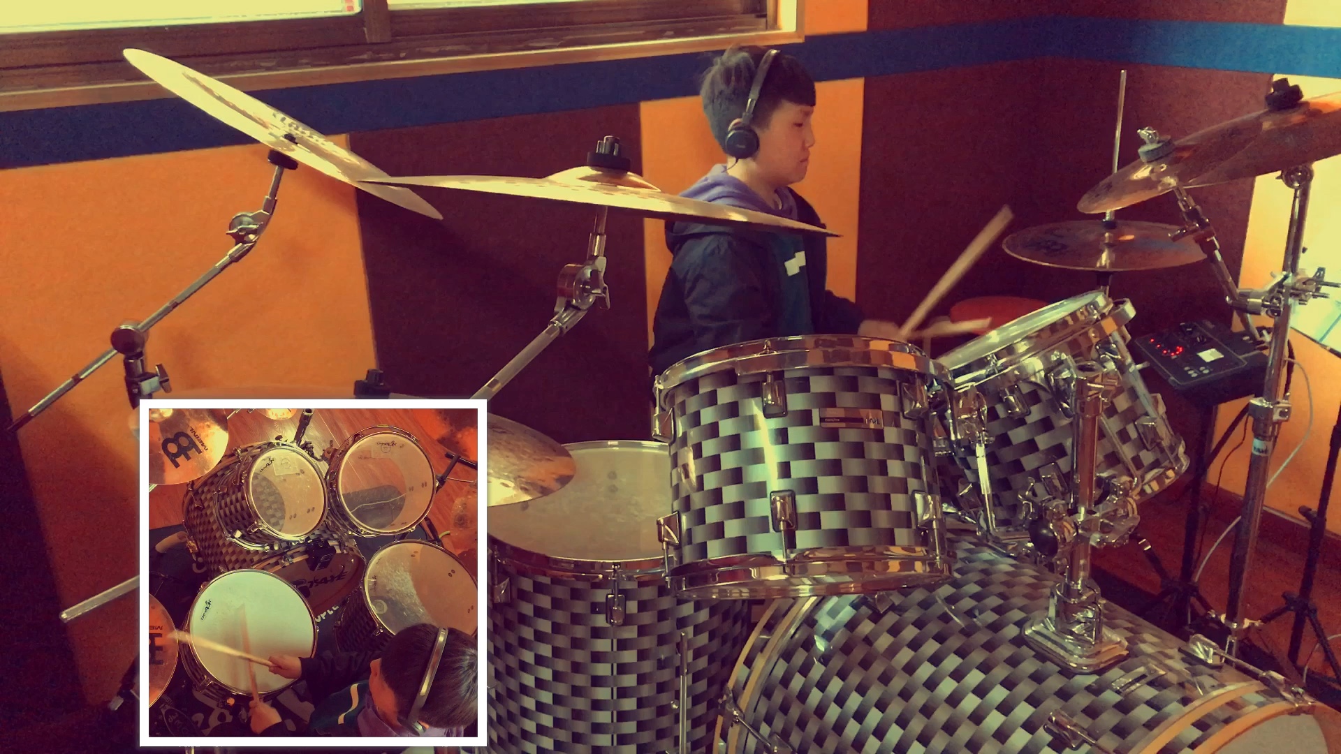 现代琴行学员-杨析蒙爵士鼓演奏《吸引》