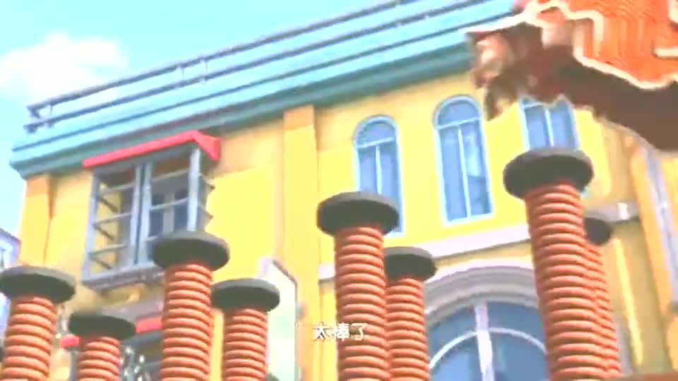 超级飞侠:莉莉和小明的舞狮表演终于圆满完成了,真的很不错呢