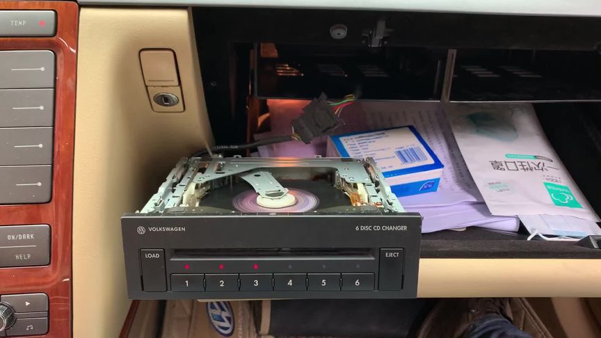 大号帕萨特、辉腾六碟音响修复#汽车保养与维修 #电路板维修