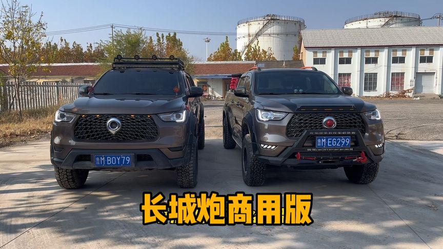 #皮卡改装#抖音汽车 #长城炮商用版#硬派越野