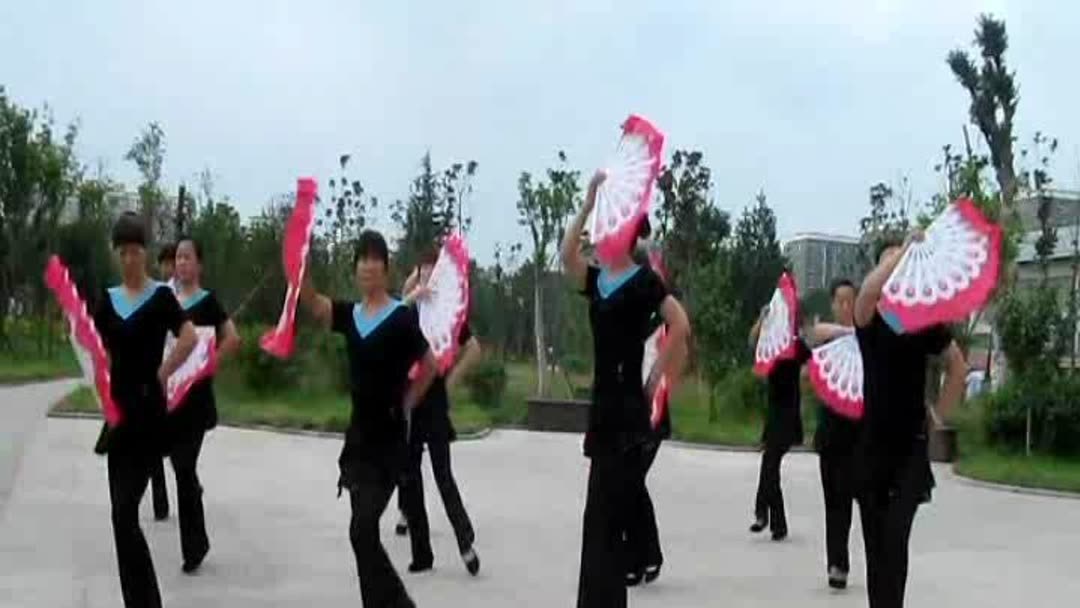 扇子舞大全 舞蹈教学视频分解动作