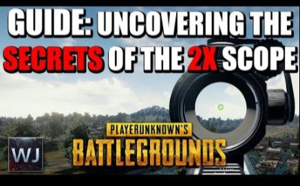 【国外大神:绝地求生教学 PART9】老版本,绝地求生中如何使用2倍镜?