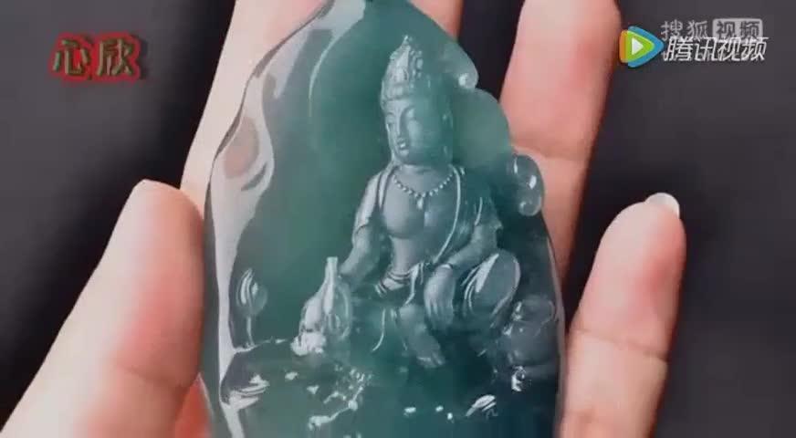 翡翠雕刻实战:同个料子雕刻不同出来的成品效果不一样