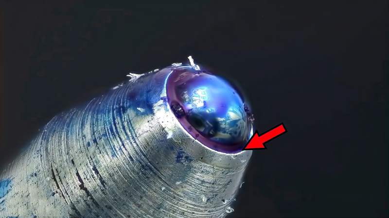 圆珠笔头有多难造?放大20倍观察,内部结构太精细!