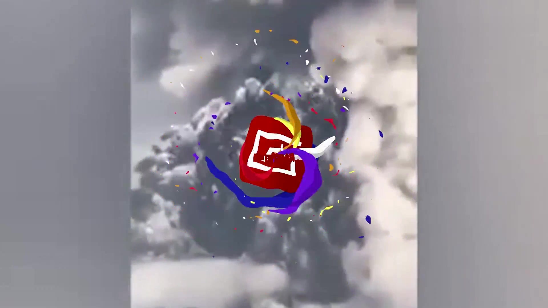 汤加火山喷发卫星云图似"核爆":海面"炸开"巨大冲击波横扫