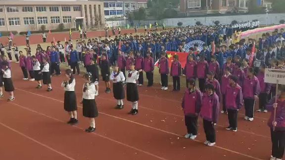 【2020.10.28】运动会开幕式入场表演片段七#记录校园生活