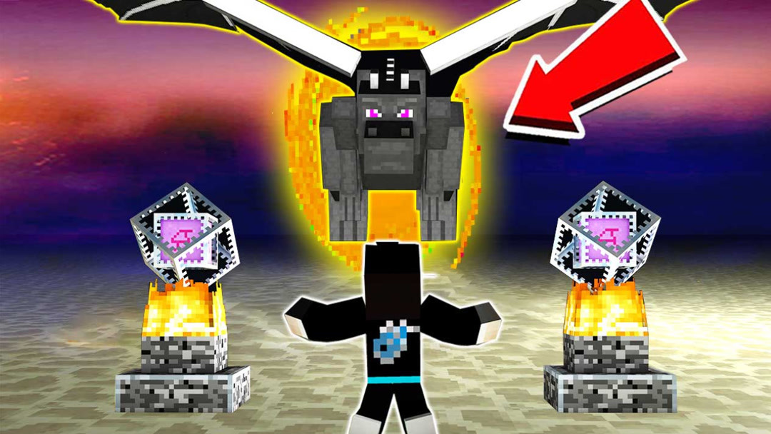 木鱼为了见识召唤师的实力,召唤出了末影龙,那场面简直恐怖如斯