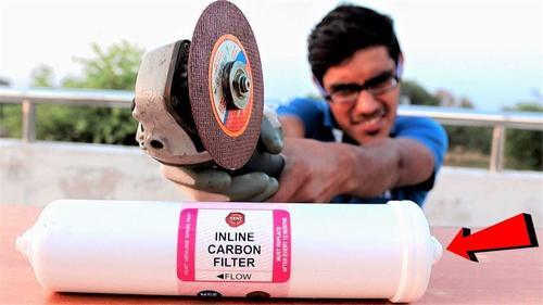 水过滤器内部结构是怎样的,国外小伙实际测试,一探究竟!