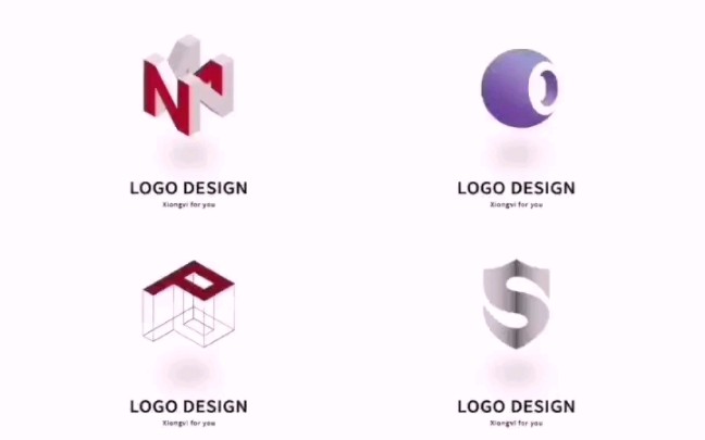 把字母LOGO设计出立体感,也是很有趣的一种设计 #LOGO设计 #品牌...