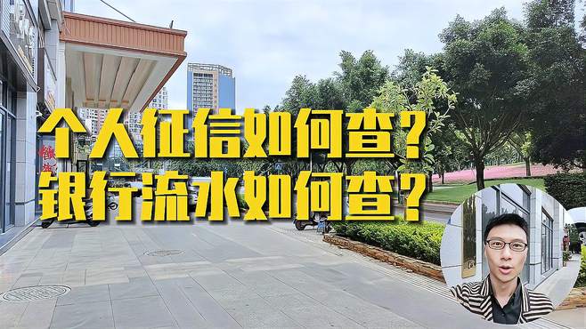 买房贷款都要用的资料,个人征信如何查?银行流水如何查?