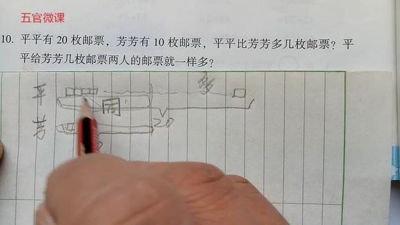 一年级数学比多少很多人会,给别人几个就同样多.会的人就少了