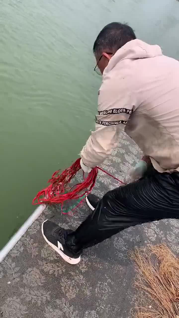 撒鱼网教学 爆网了 #渔民生活实拍 #撒网姿势你得帅