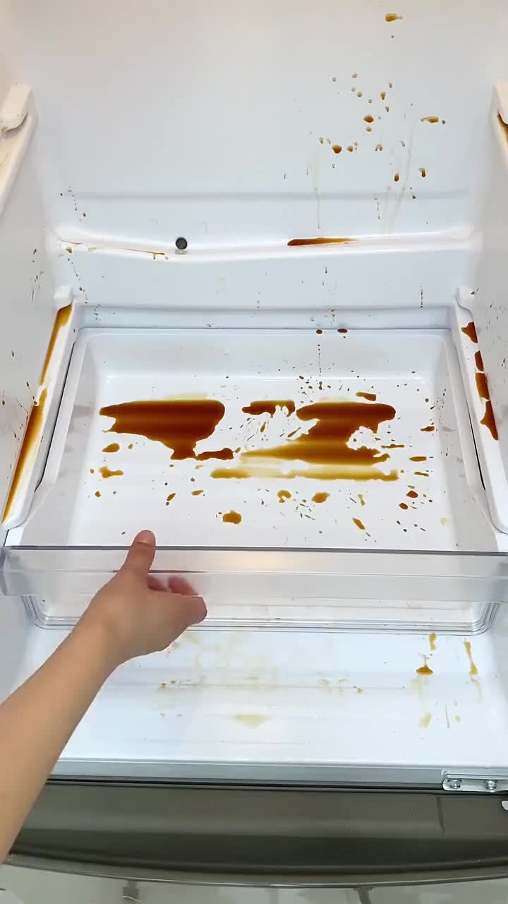 冰箱总是积水结冰的,快试试这个疏通器,冰箱以后再也不会结冰#冰箱...