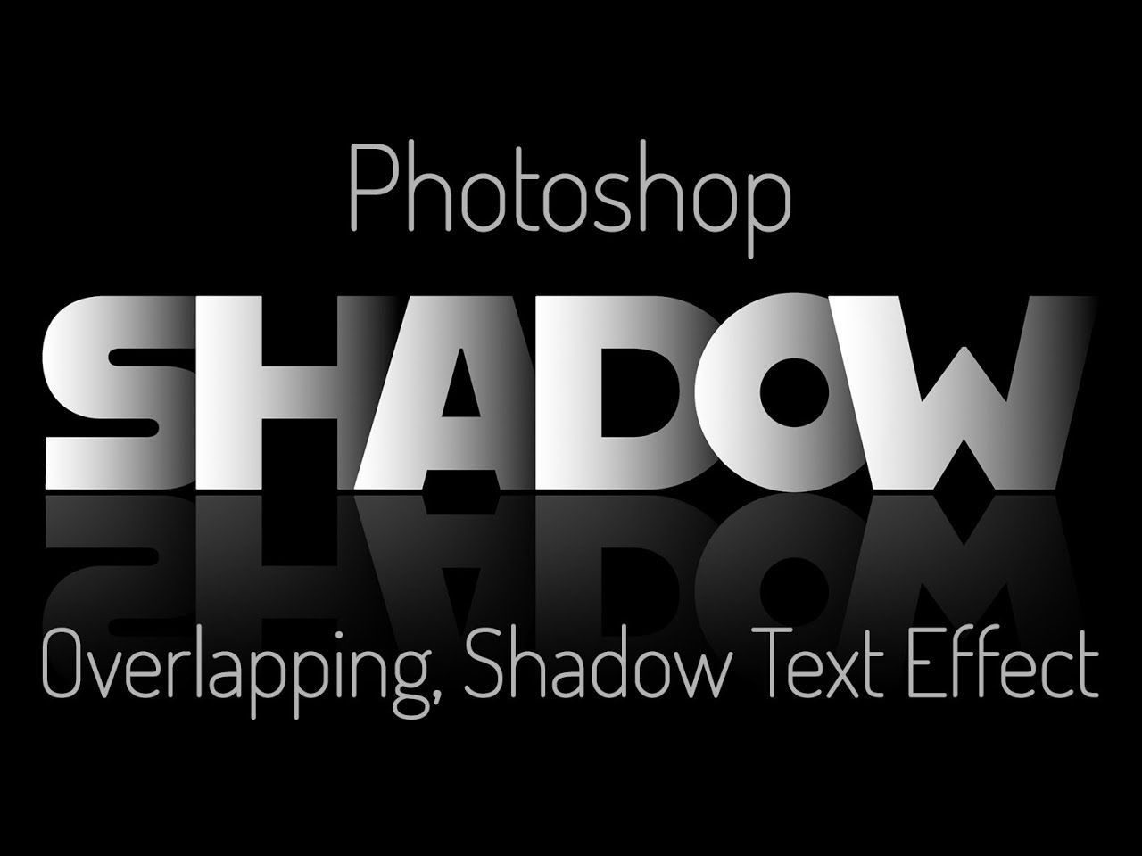 photoshop别样立体文字效果