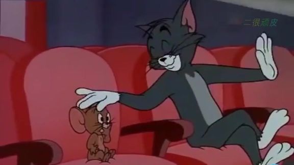 猫和老鼠:汤姆和杰瑞一起看电影,为什么又开始打架?