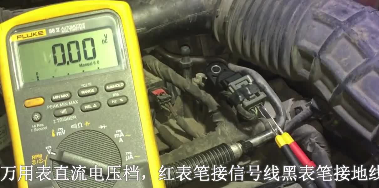 凸轮轴位置传感器,万用表 1根铁棒就可以判断传感器好坏!