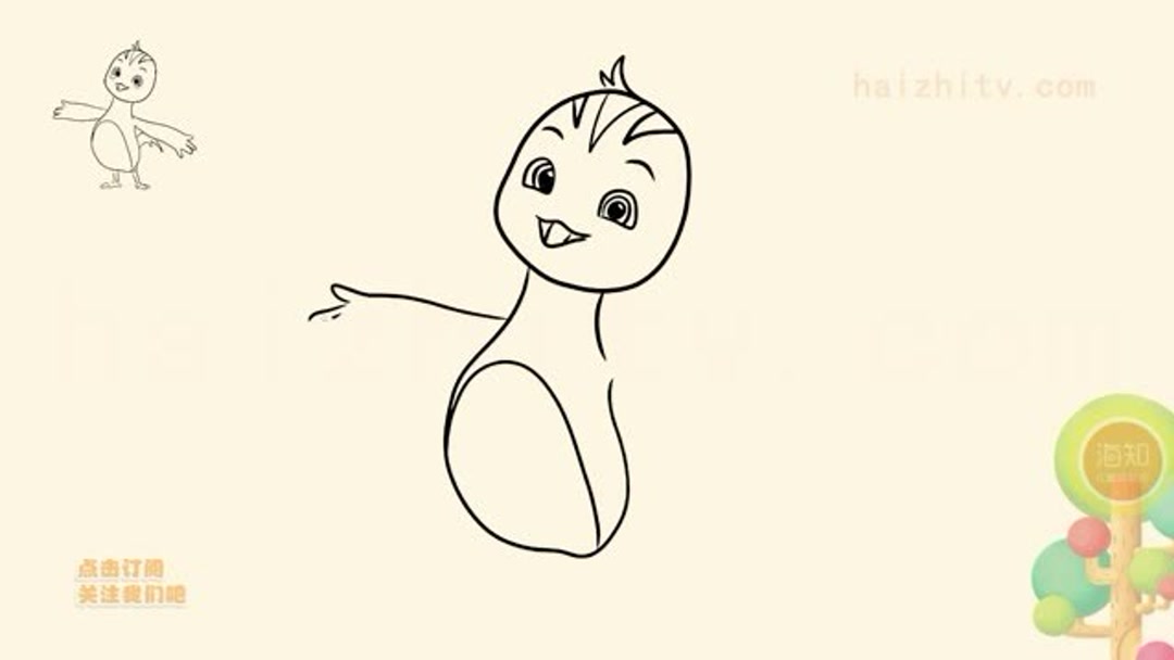 儿童绘画动画片,如何画_萌鸡小队里的美佳_妈妈