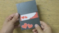 漂亮贺卡的简单做法!