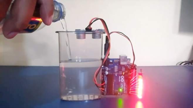 Arduino通过传感器制作水位监测系统