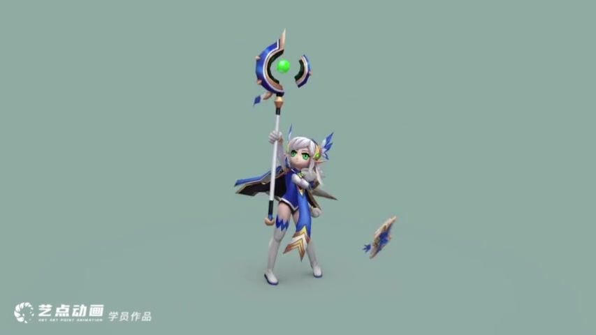 艺点动画 | 游戏动画零基础学员五月成果展示…#3d建模 #主机游戏