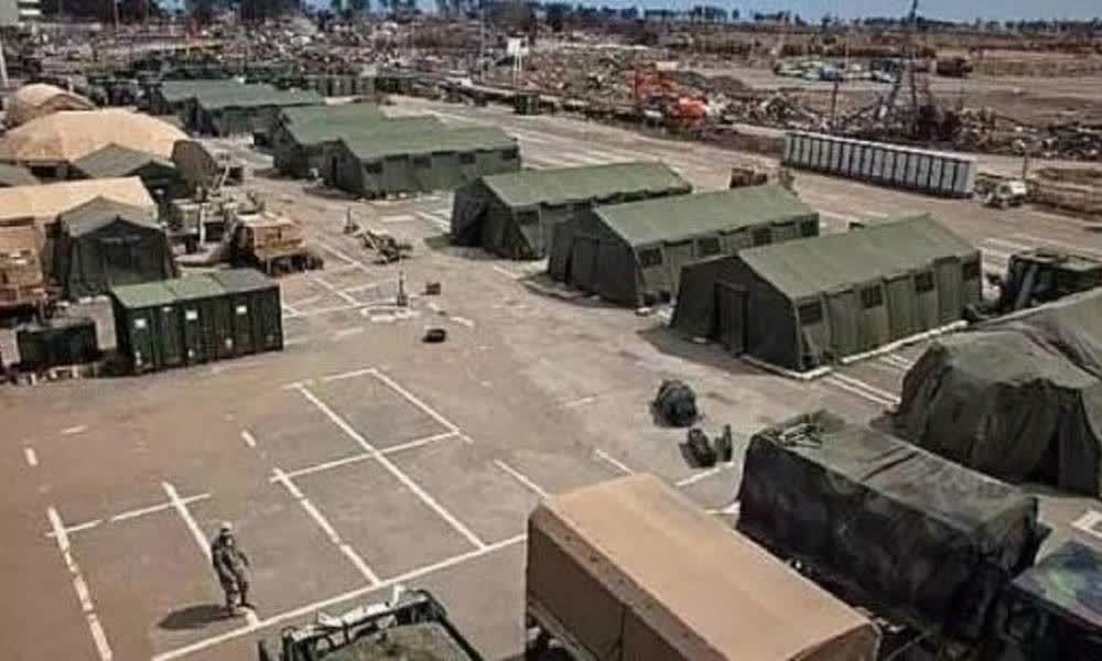 美国遭小国威胁,海外22个军事基地被六万大军包围,遇硬茬