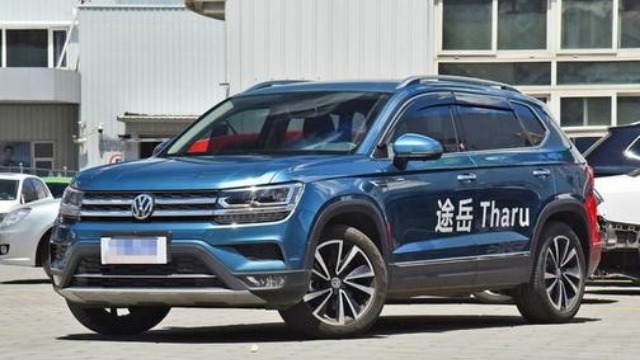 实用性SUV大众途岳,外观看上霸气十足