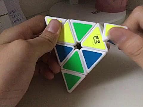 三角魔方还原教程