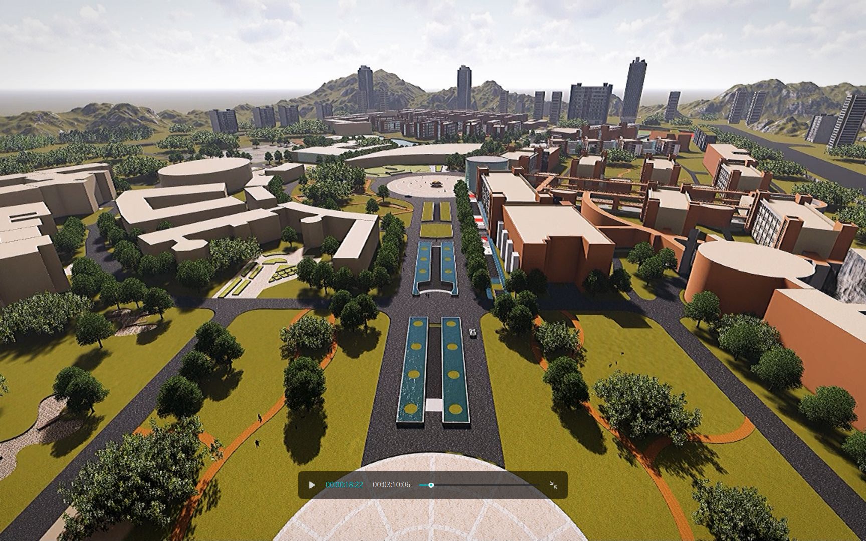 风景园林毕业设计lumion视频