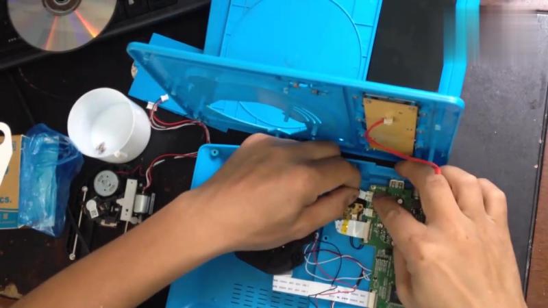 移动DVD调换激光头