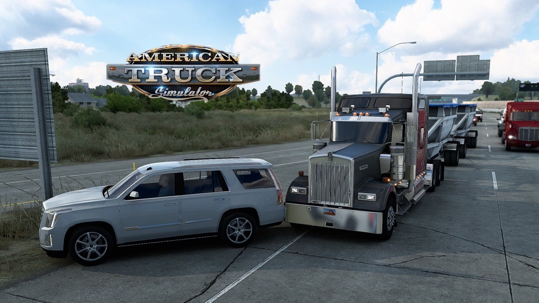 美国卡车模拟:无法避让了