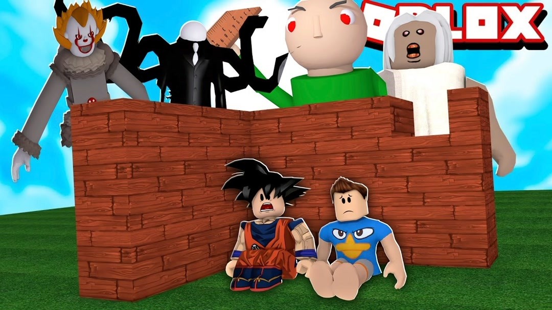 Roblox建造生存模拟器 疯狂丧尸入侵!抵挡机器军团!小飞象解说