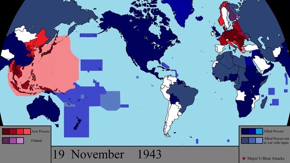 宏观看天下:二次世界大战的每一天